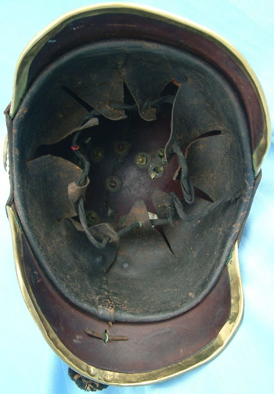 Model 1867 Sachsen (Saxon) Reiter Raupenhelm